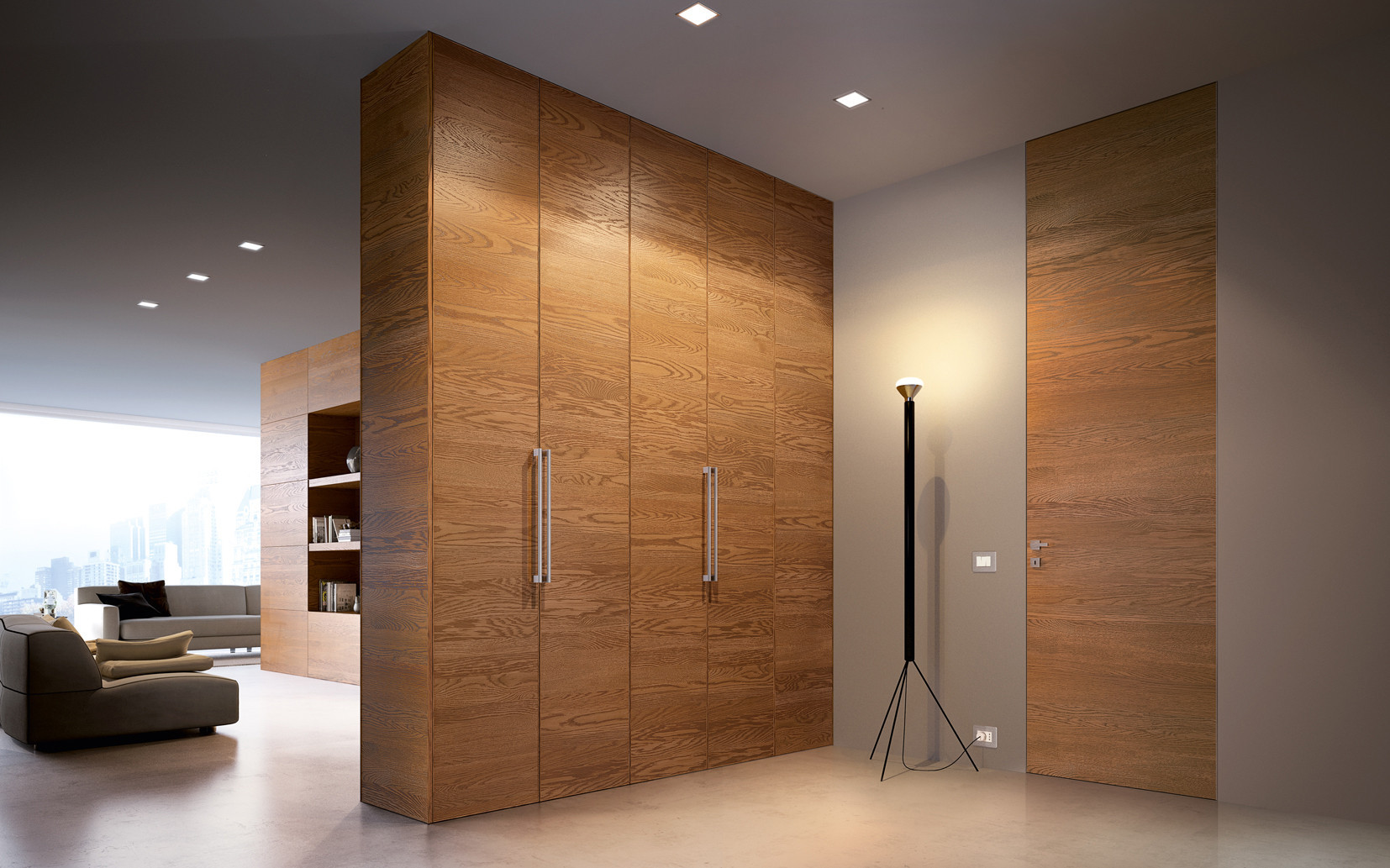 Filomuro chêne teck - Passage Porte