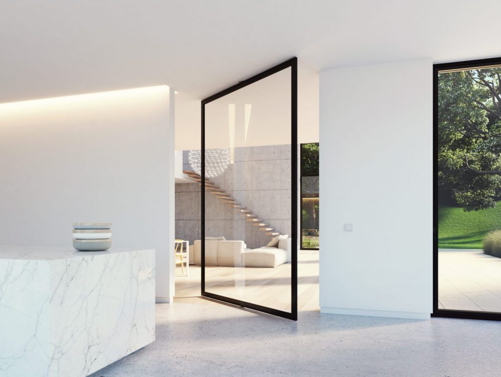 Portes pivotantes - Passage Porte